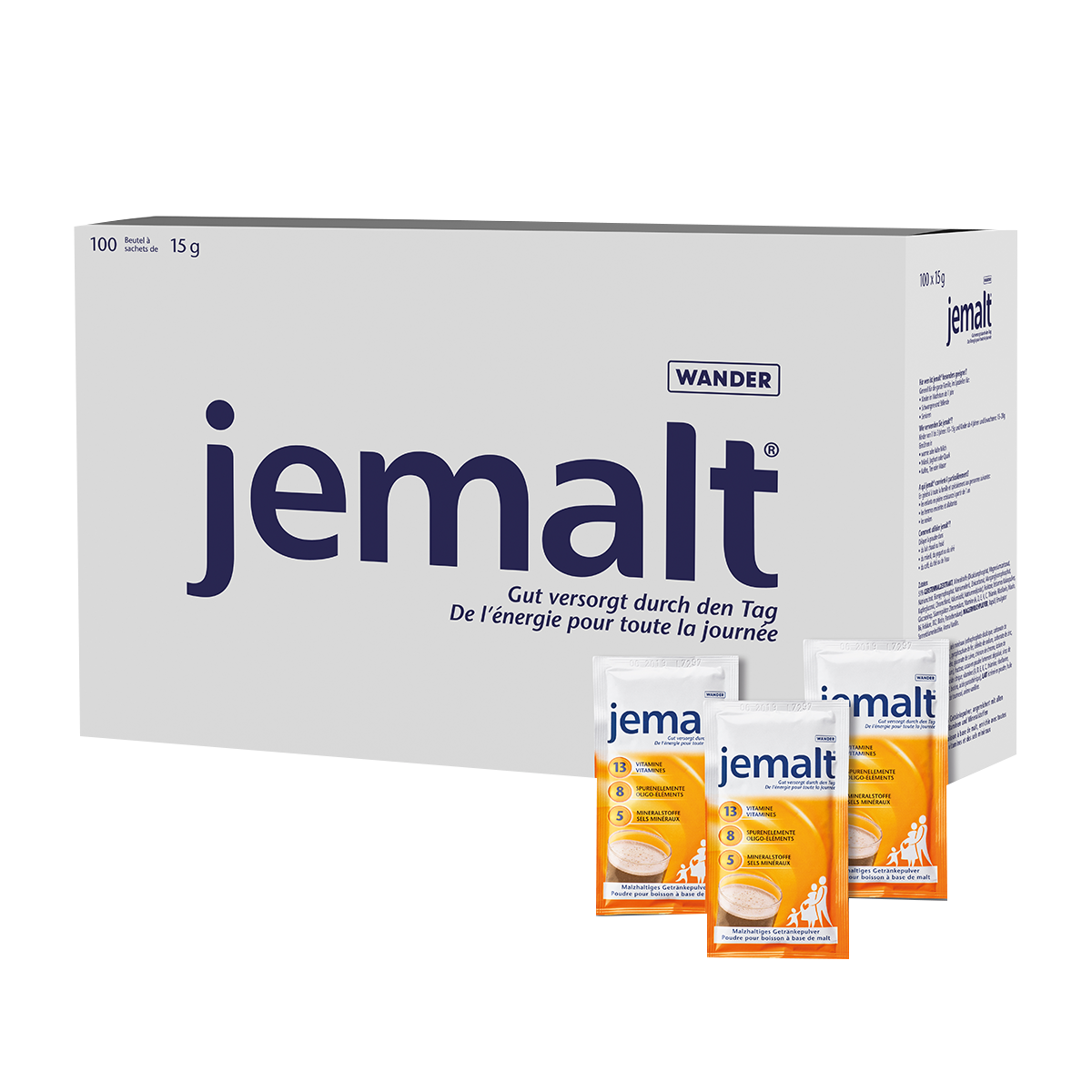 Sachet jemalt (100 x 15g)